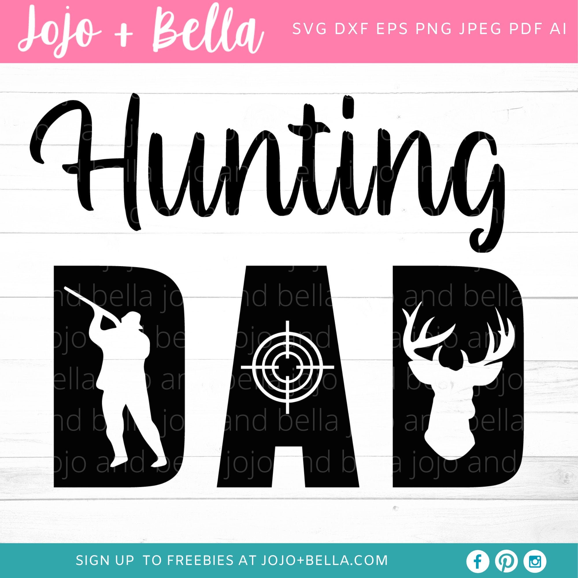 Hunting Dad Svg Dad Svg Fathers Day Svg Dad Hunting Svg - Etsy