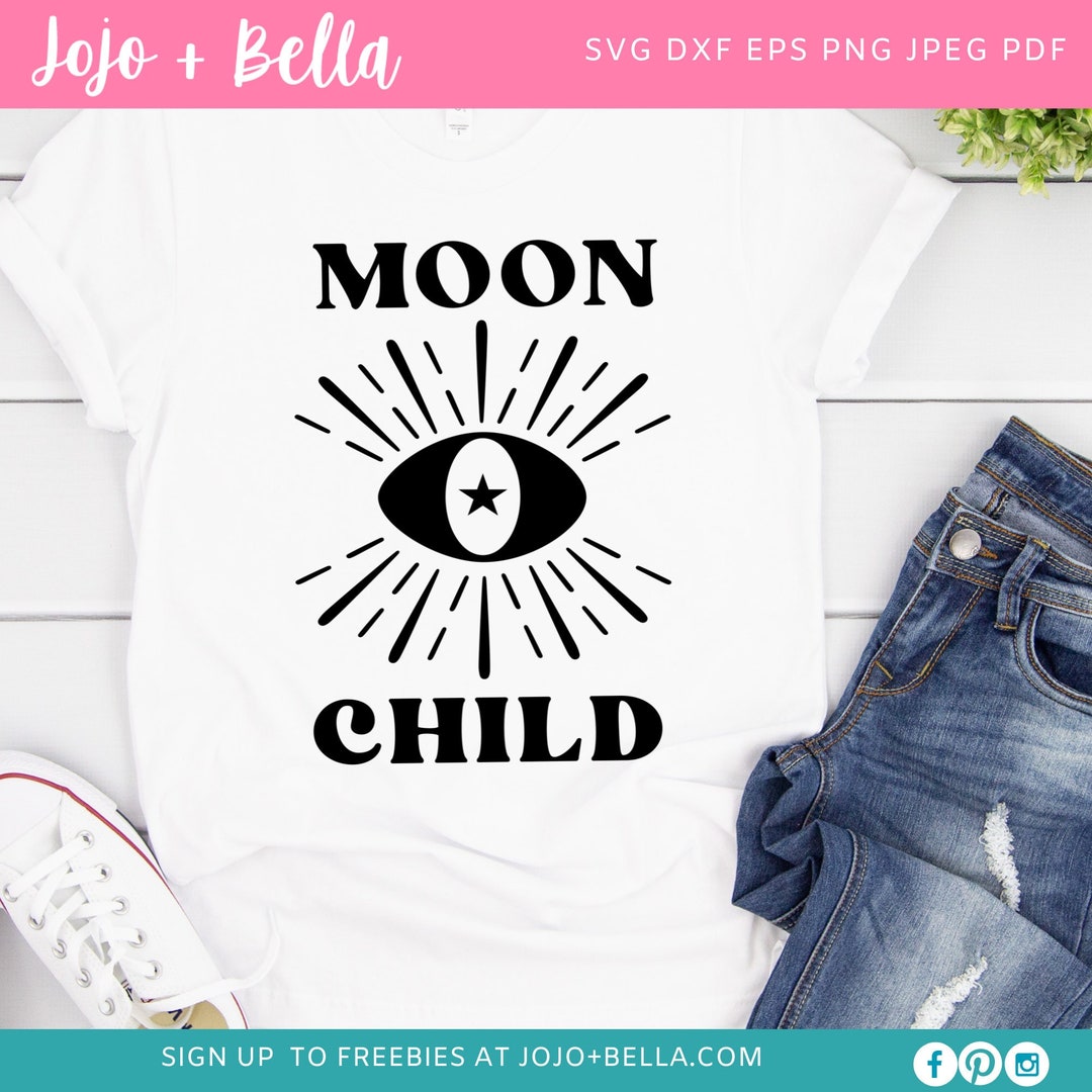 Moon Child Svg, Boho Svg, Moon Svg, Stay Wild Svg, Celestial Svg, Wild ...