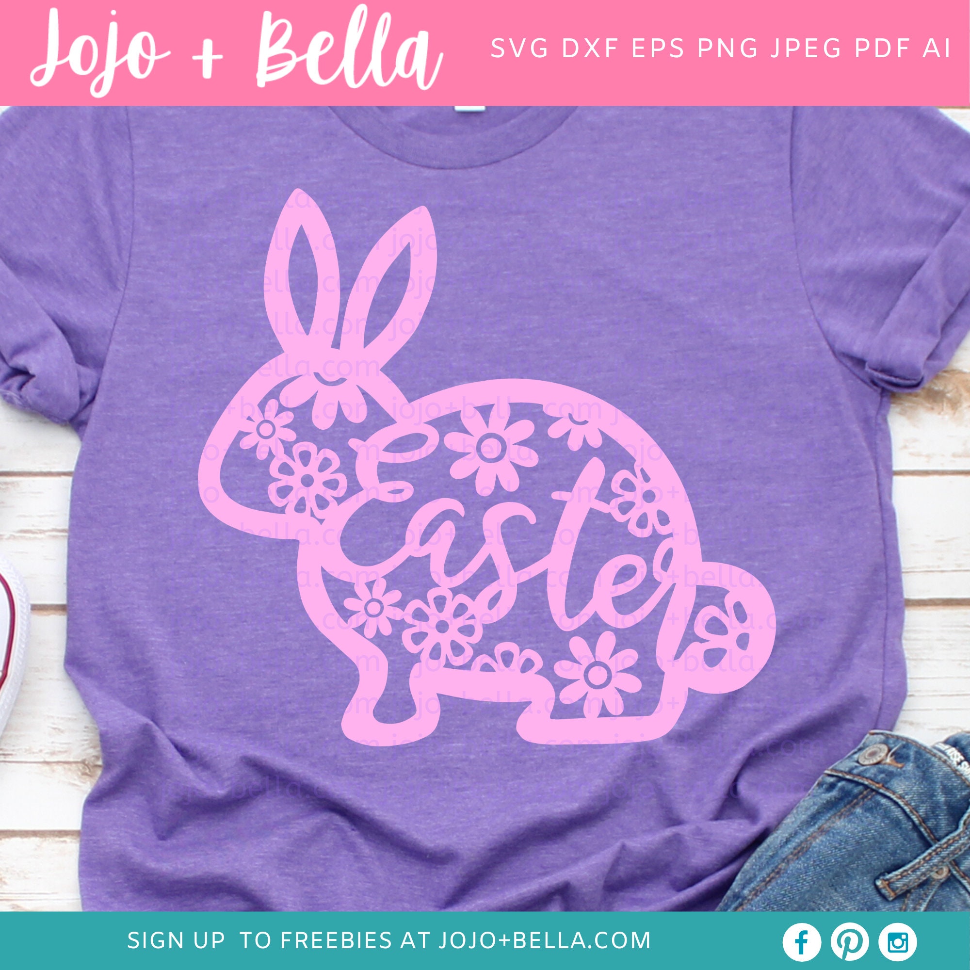 Easter Bunny SVG Easter svg file easter svg cute easter | Etsy