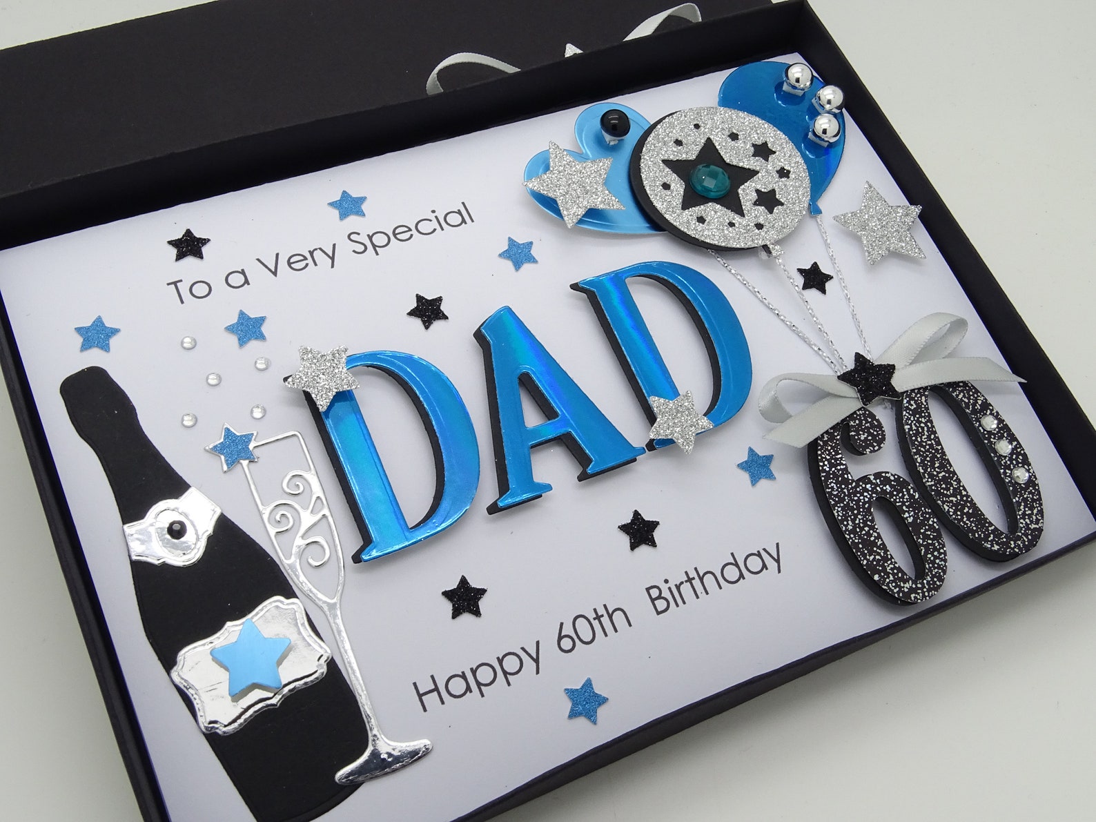 Personalised Handmade Birthday Card Son Dad 304050607080 - Etsy UK