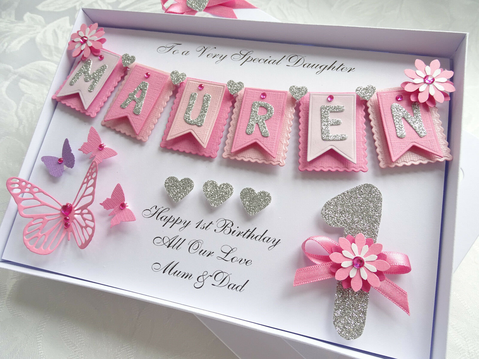 Handmade PERSONALISED 1st Birthday Card First 2nd 3rd 10th | Etsy UK