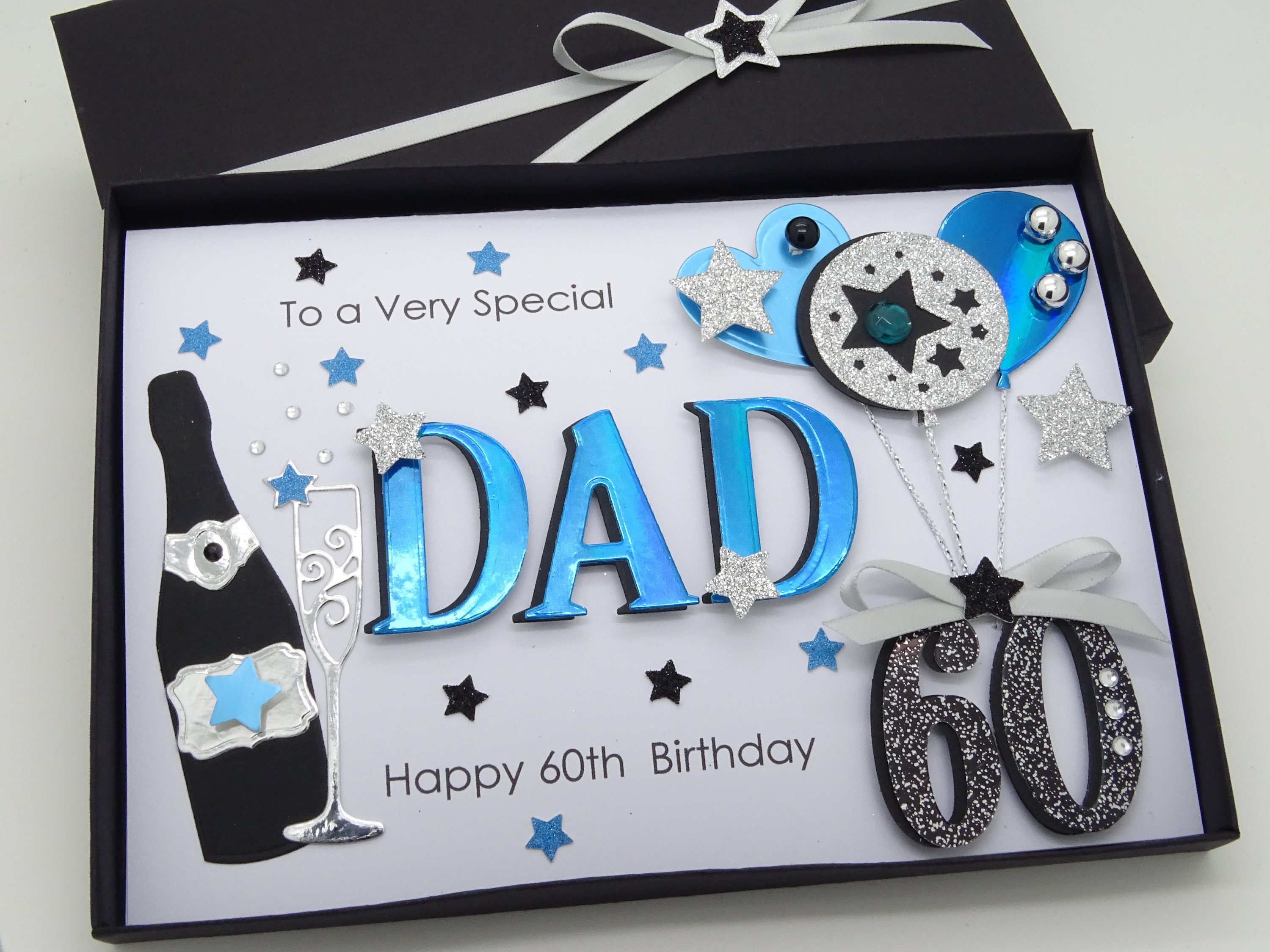 Personalised Handmade Birthday Card Son Dad 304050607080 - Etsy