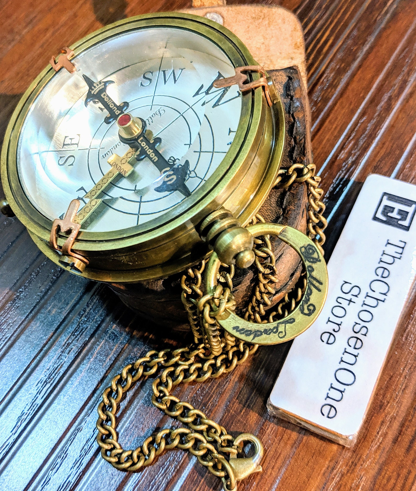 Brass Pocket Compass Maritime Pocket Compass Handmade - Etsy