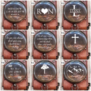 Personalized Compass, Custom Engraved Compass, Gift for Mom, Working ...