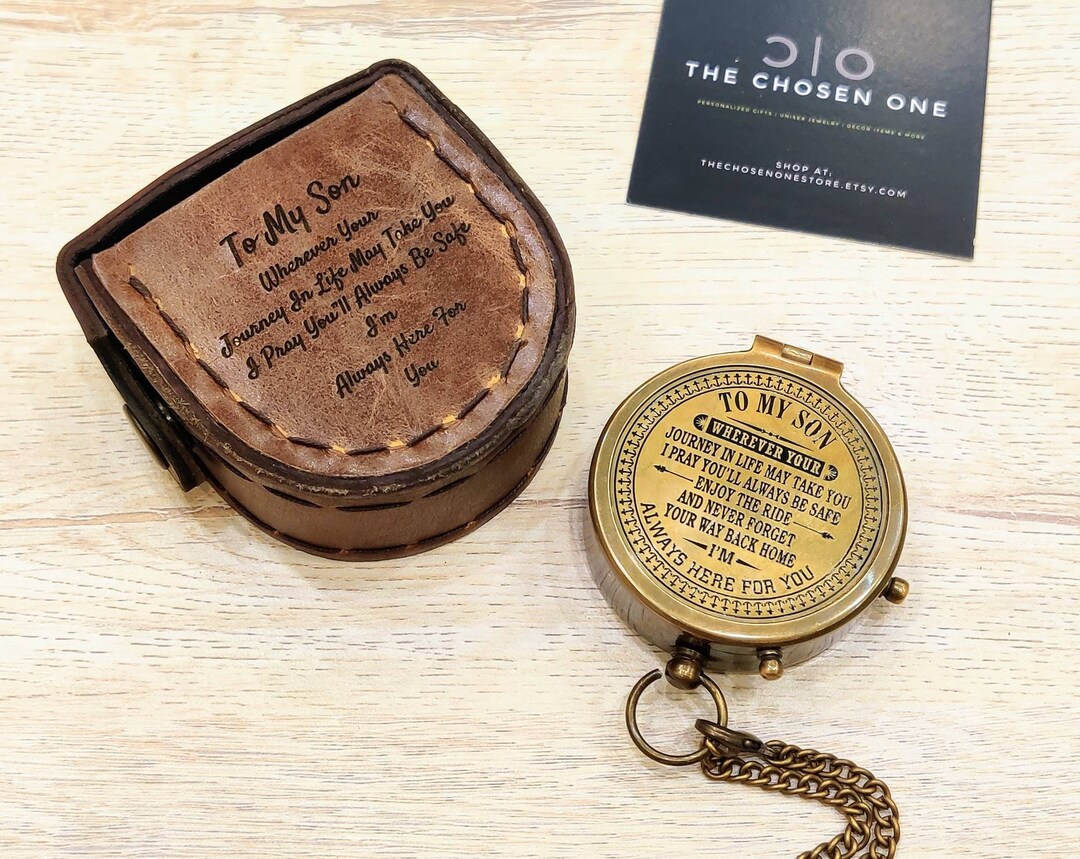 Gift for My Son, Compass for My Son, Christmas Gift for Son ...