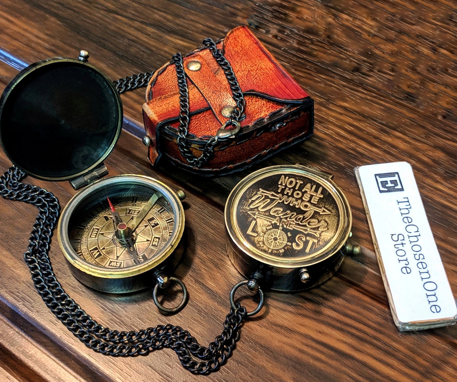 Personalized Compass Compass Locket Personalized gift | Etsy