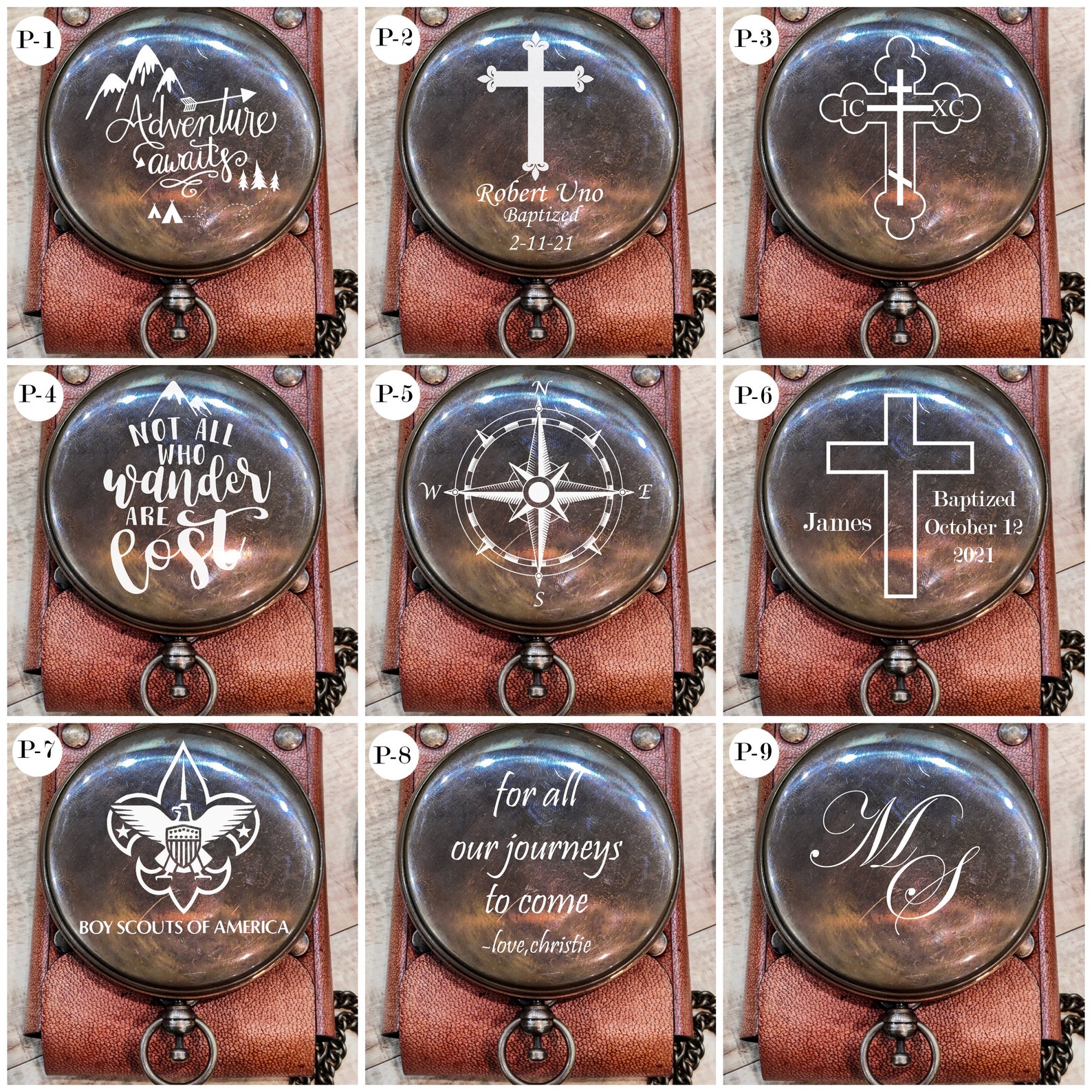 Personalized Compass Custom Engraved Compass Gift for Mom - Etsy