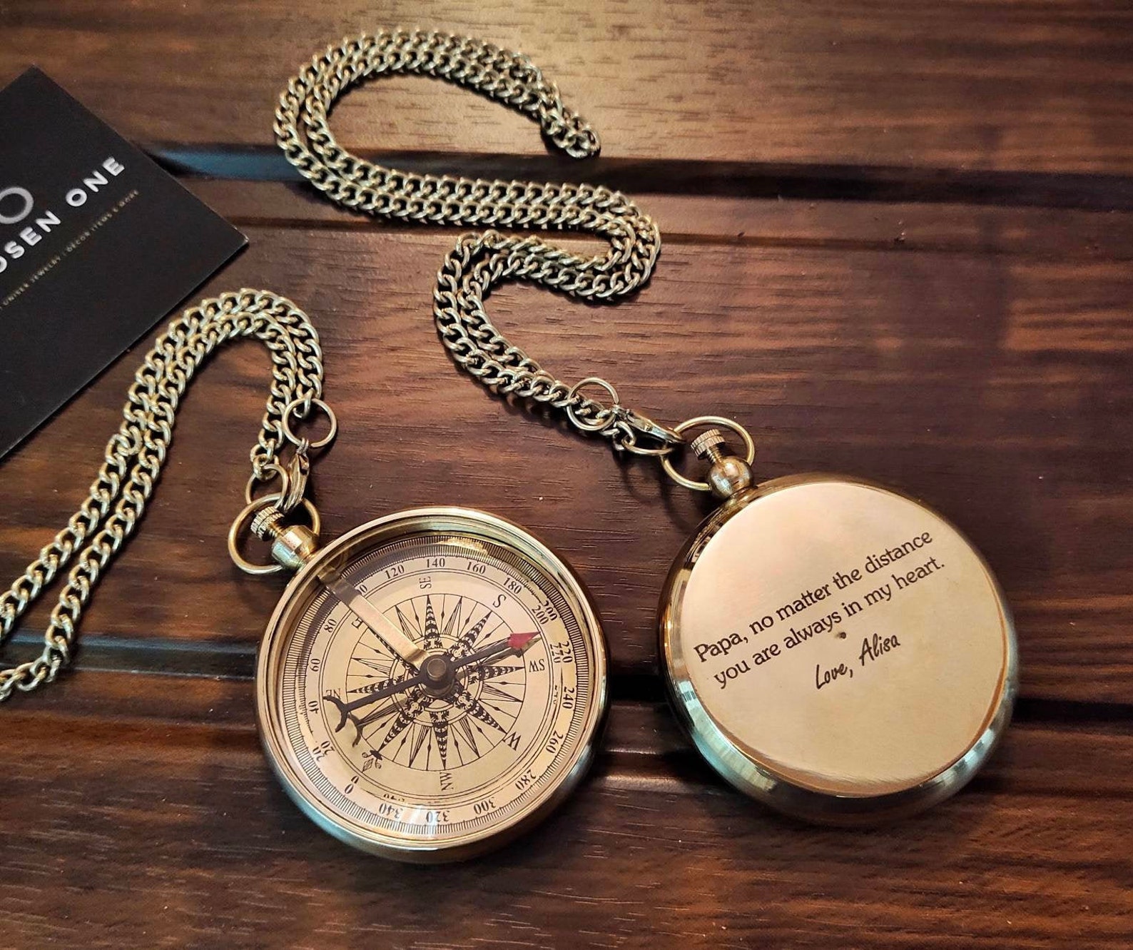 Brass Compass Personalized Compass Queen Elizabeth Compass - Etsy