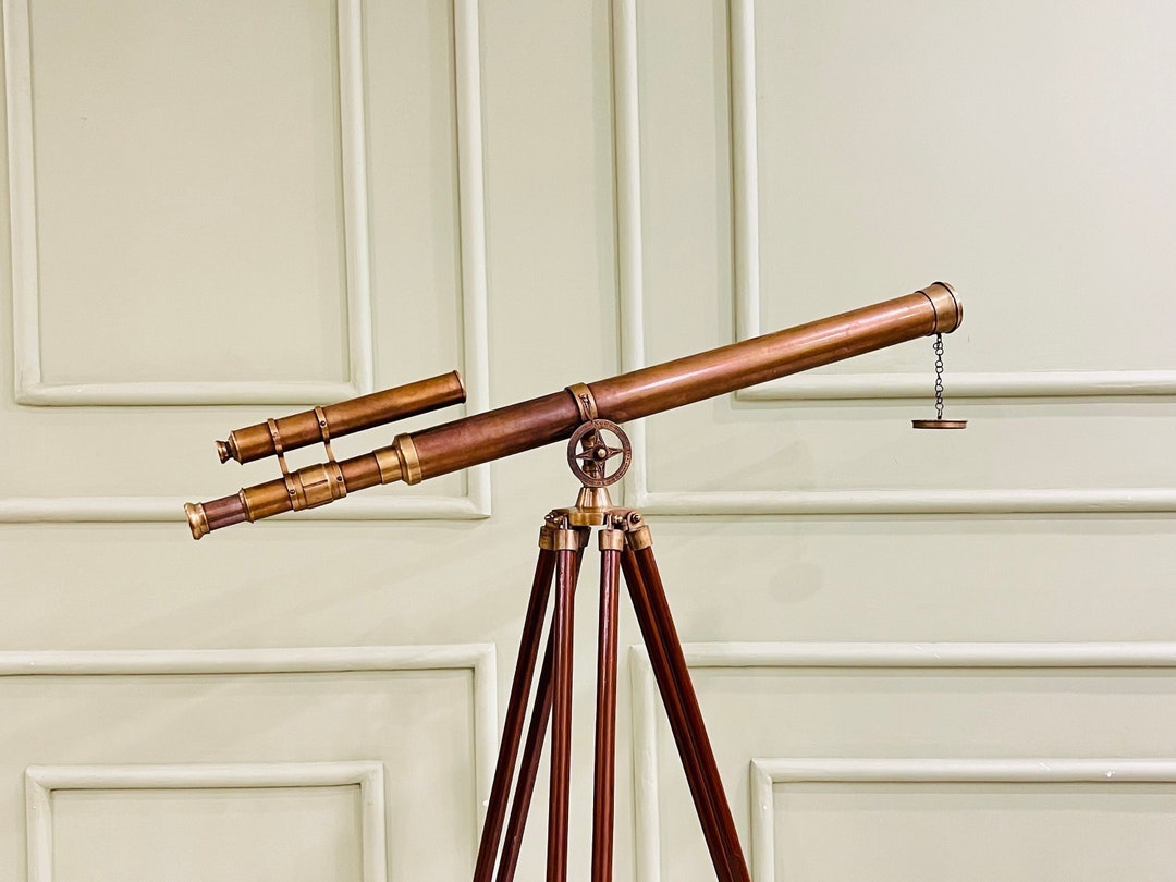 Brass Telescope for Distant Views, Long-standing Telescope, Nautical ...