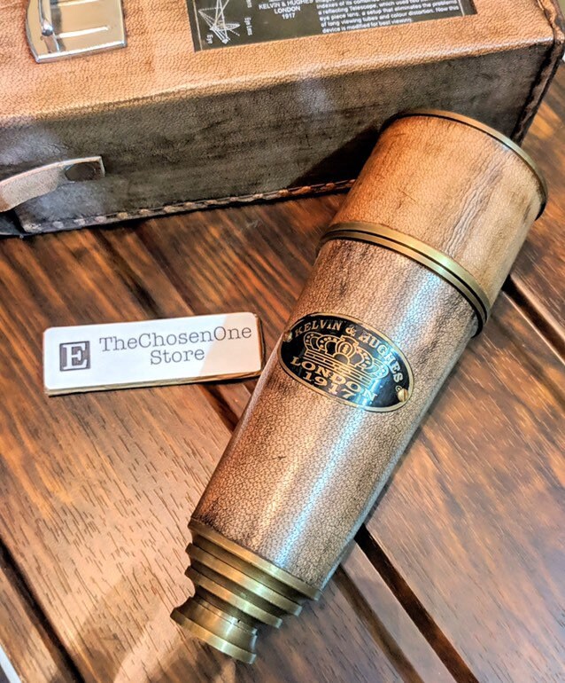 Brass Telescope Handmade Nautical Brass Long View Telscope W | Etsy