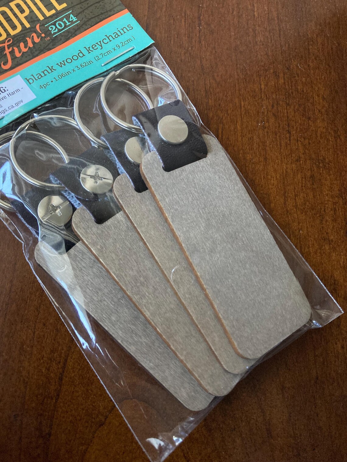 Wood Burned Keychain, Wooden Keychain, Keychain Charm, Tree Keychain ...