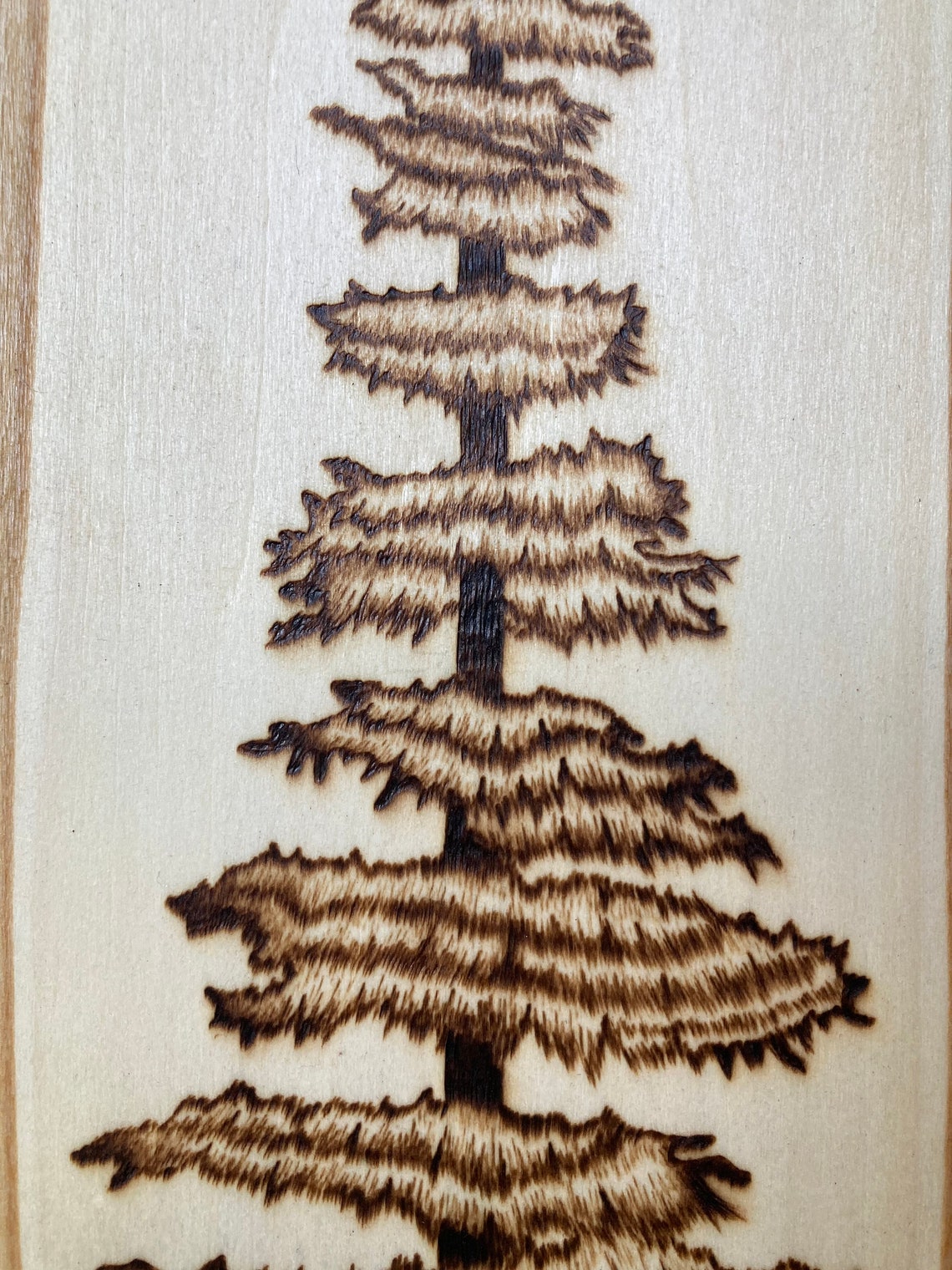 Christmas Tree Wood Decor, Wood Wall Art, Wooden Christmas Tree, Rustic ...