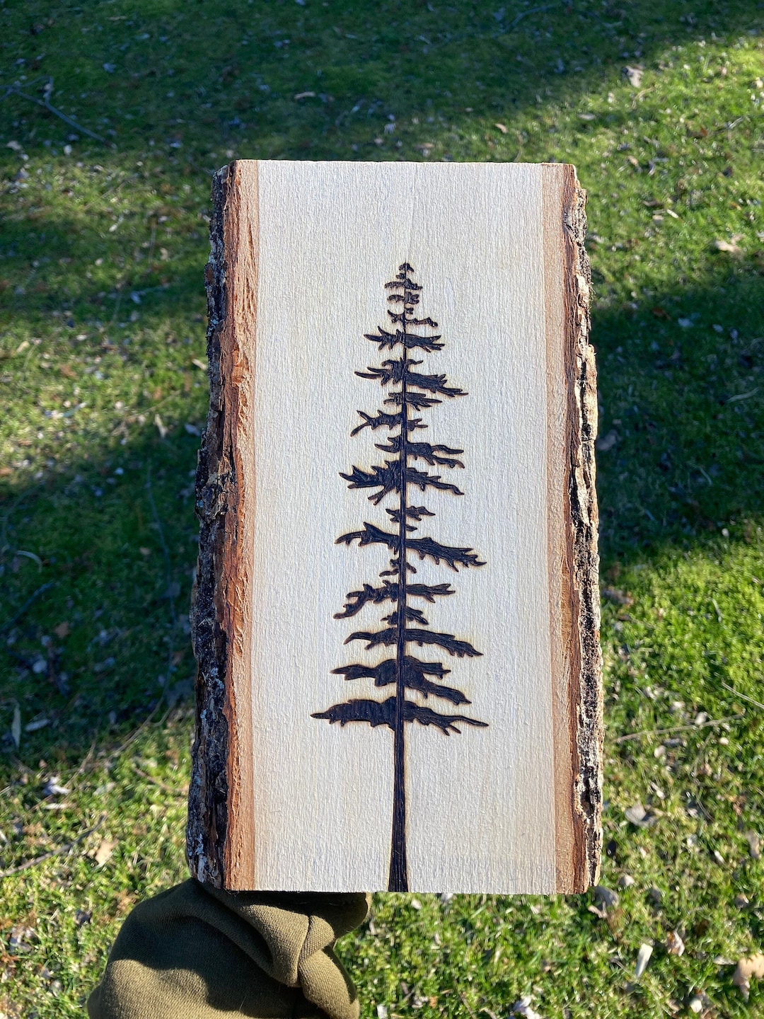 Tree Wood Wall Art, Rustic Wall Decor, Cabin Decor, Nature Wall Art ...