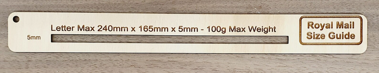 Royal Mail Size Guide for Letters and Large Letters in Acrylic | Etsy