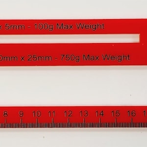Royal Mail Size Guide for Letters and Large Letters in Acrylic or Wood ...