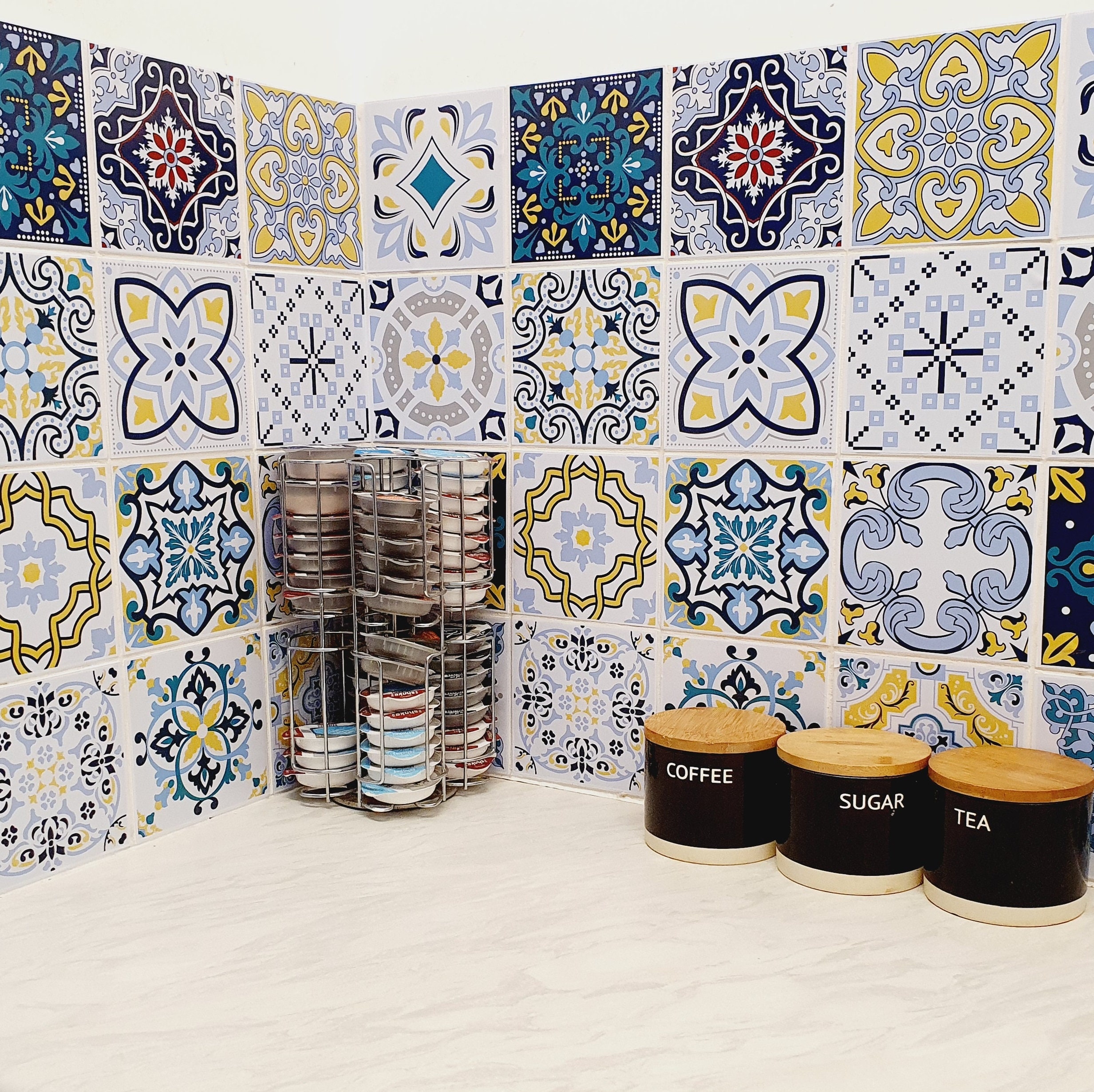 Tile Stickers Pack of 16 Waterproof Use on 200mm X 200mm 20 - Etsy UK