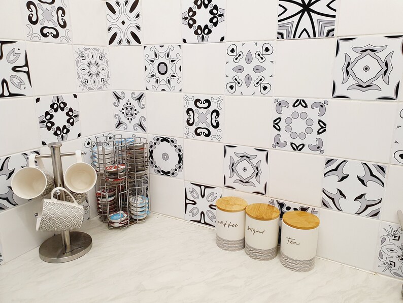 Tile Stickers Pack of 16 Waterproof Use on 200mm X 200mm 20 - Etsy UK