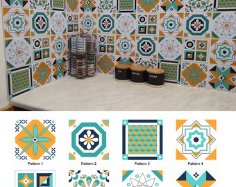 Tile Stickers Pack of 16 Waterproof Use on 200mm X 200mm 20 - Etsy UK