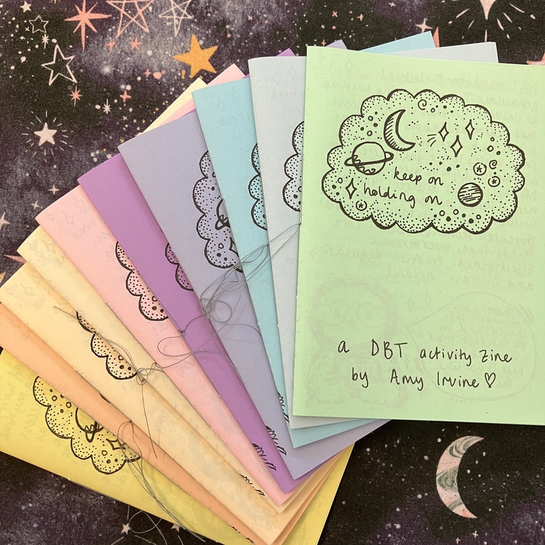 An Activity Filled DBT Skills Zine Self Care Mindfulness - Etsy