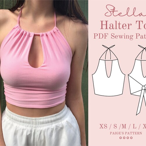 Tank Top Pattern Digital Pdf Sewing Pattern Sizes Xs Xl Etsy