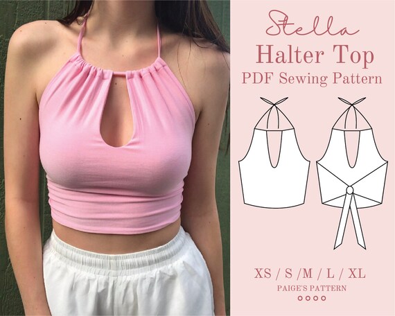 Halter Crop Top Pattern