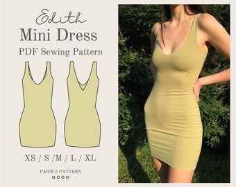 Sexy Pdf Pattern Dress - Etsy