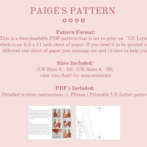 Keyhole Top Pattern Digital PDF Sewing Pattern Sizes XS - Etsy UK