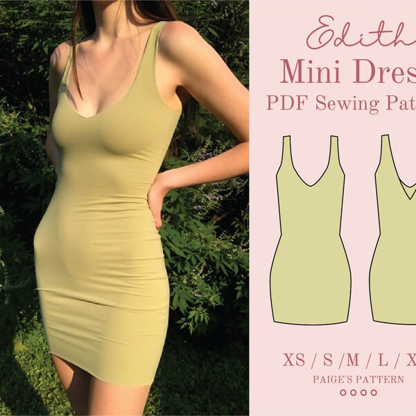 Sexy Dress Pattern - Etsy