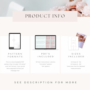 Lace up Back Crop Top | Digital PDF Sewing Pattern | Corset Top ...