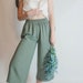 Linen Pant Pattern | Digital PDF Sewing Pattern | Wide Leg Pants ...