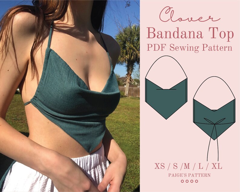 Cowl Neck Pattern Digital PDF Sewing Pattern Sizes XS XL - Etsy UK