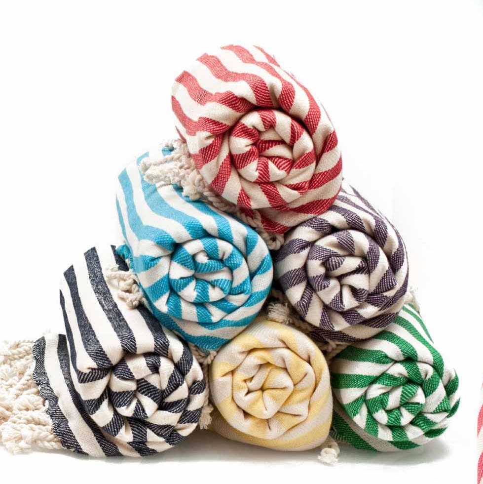 Striped Turkish Towel Travel Beach Pool Bath Fitness Yoga Spa - Etsy