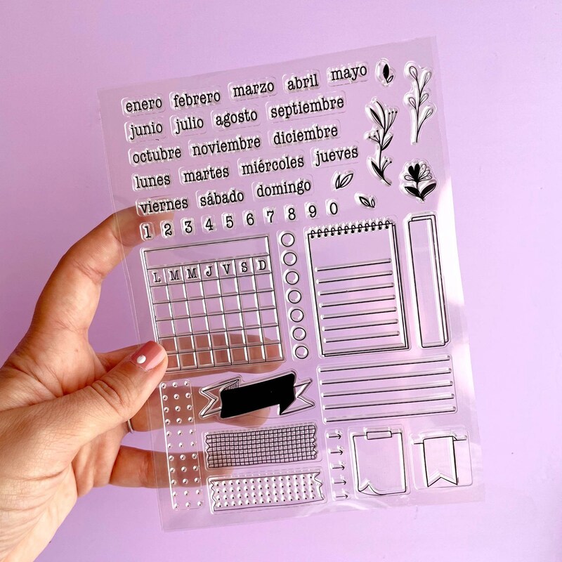Bullet Journal Stamps - Etsy