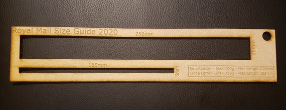 2022 Royal Mail Postage Template Size PPI Guide for Small - Etsy