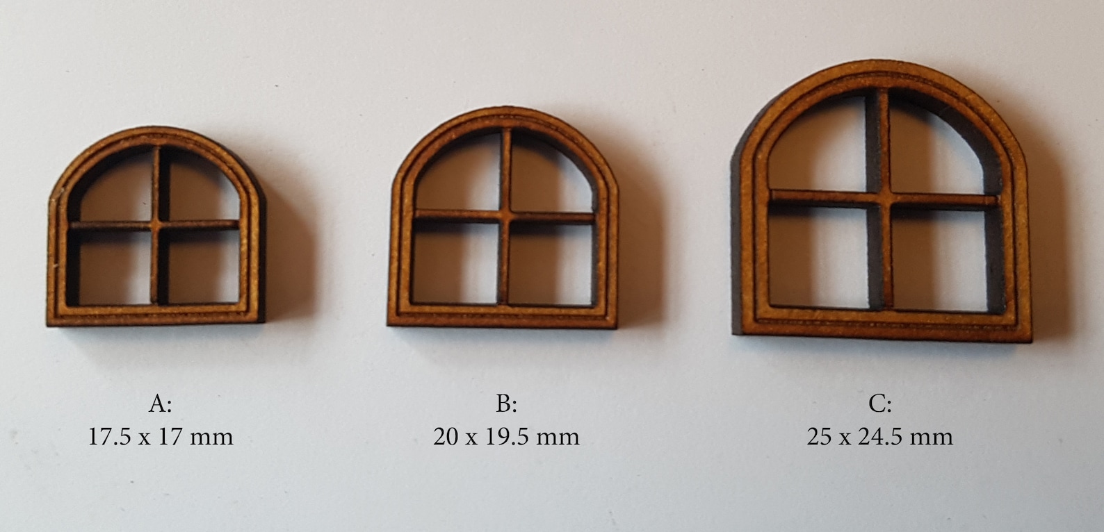 10 Pack MDF Laser Cut Windows for Terrain Buildings D&D - Etsy