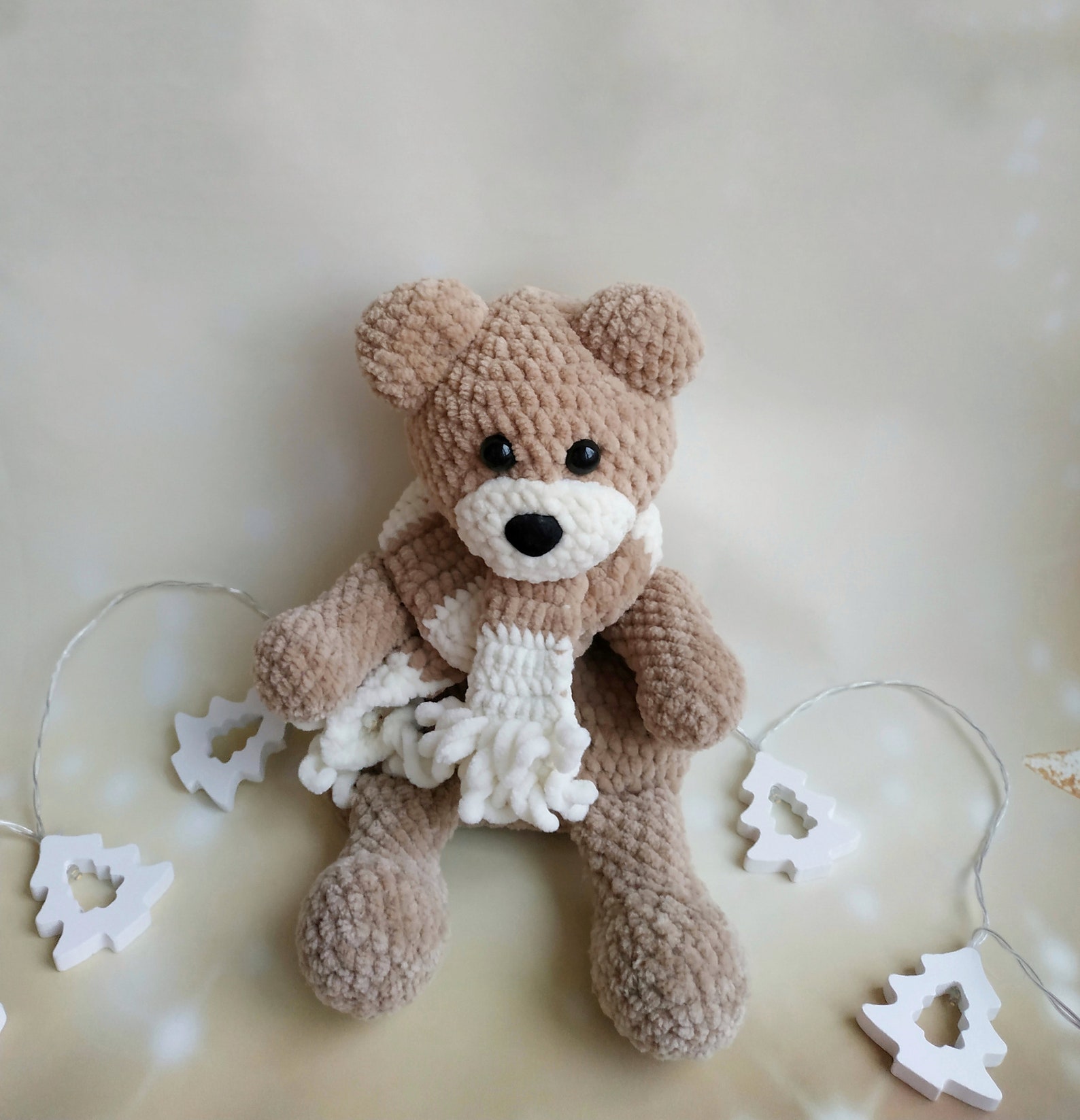 Bear hand puppet bear sock puppet bear doll bear soft | Etsy