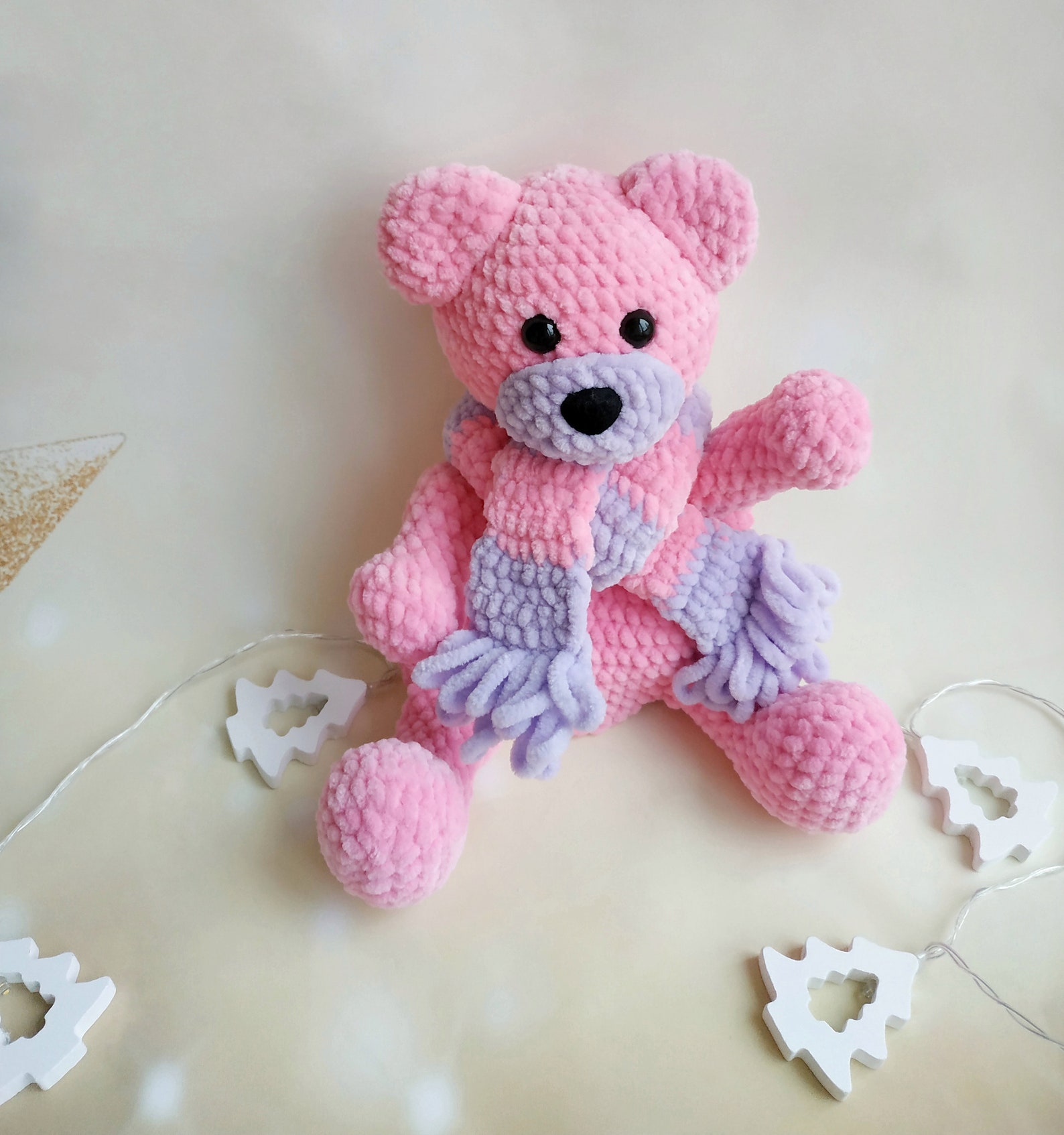 Bear hand puppet bear sock puppet bear doll bear soft | Etsy