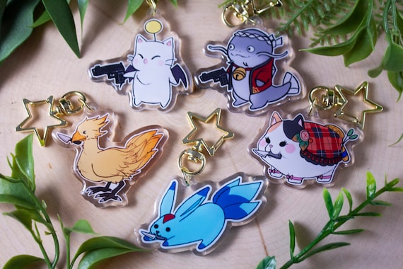 Final Fantasy Moogle Namazu Chocobo Fatter Cat Carbuncle - Etsy