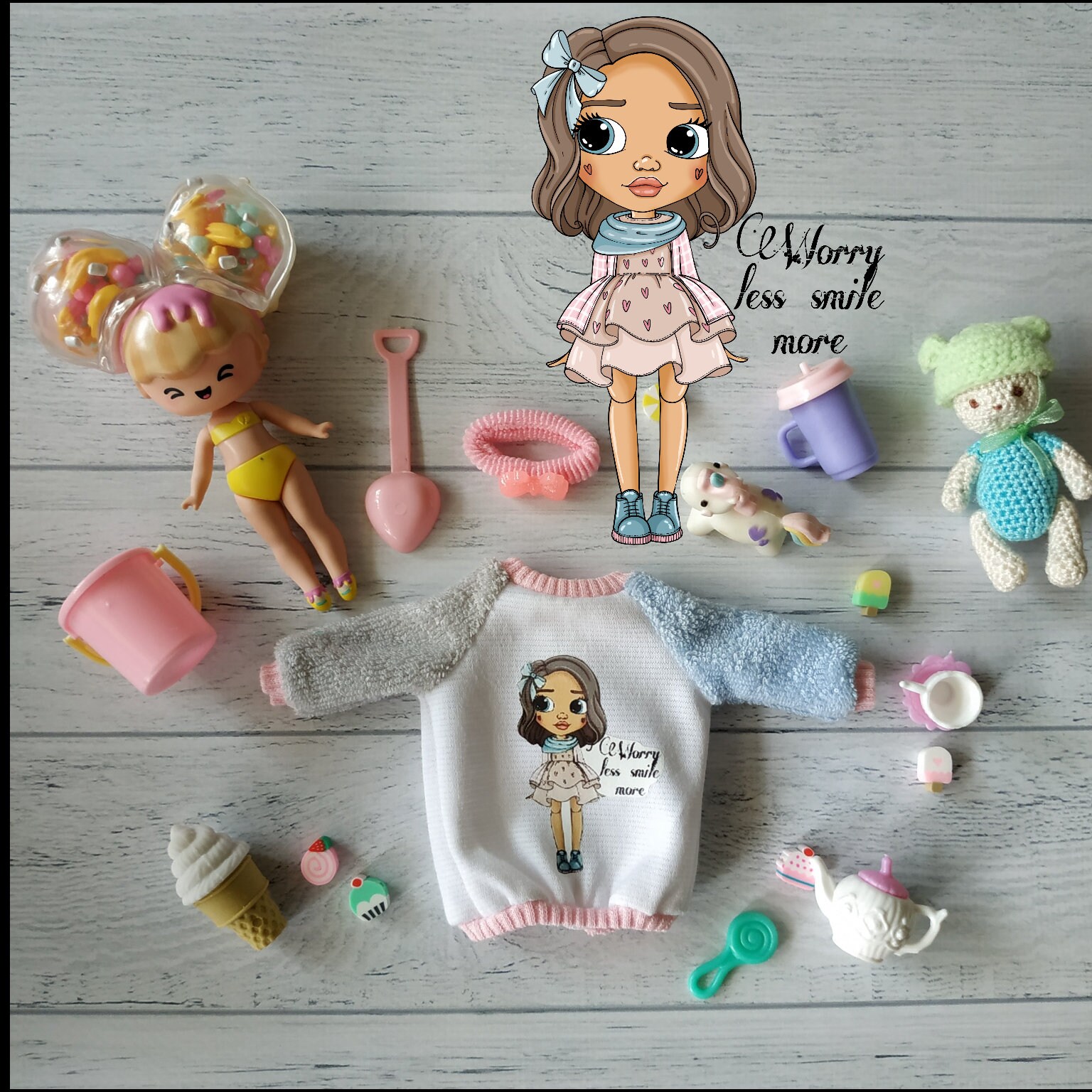 Printable Digital Download PNG Blythe Doll Image Fabric Iron on Decal ...