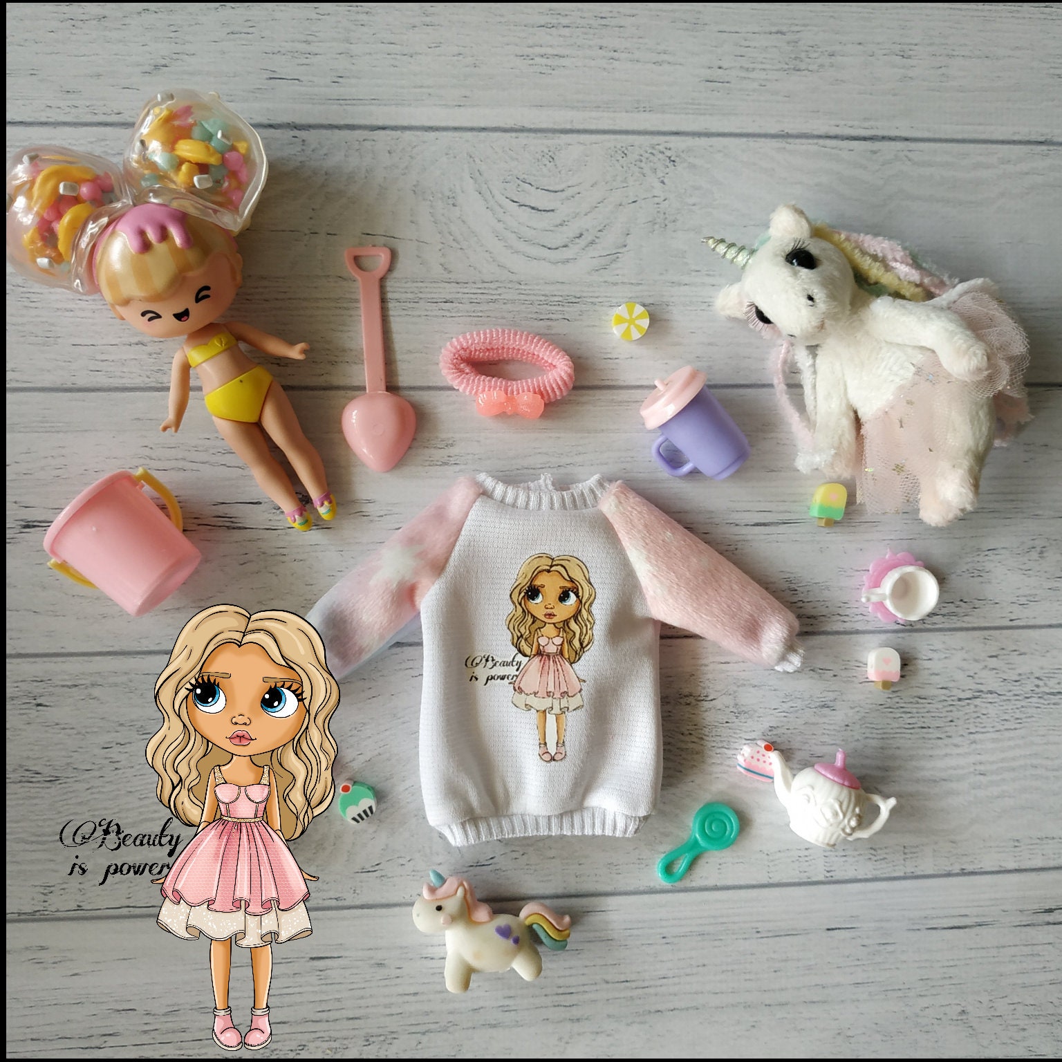 Printable Digital Download PNG Blythe Doll Image Fabric Iron on Decal ...