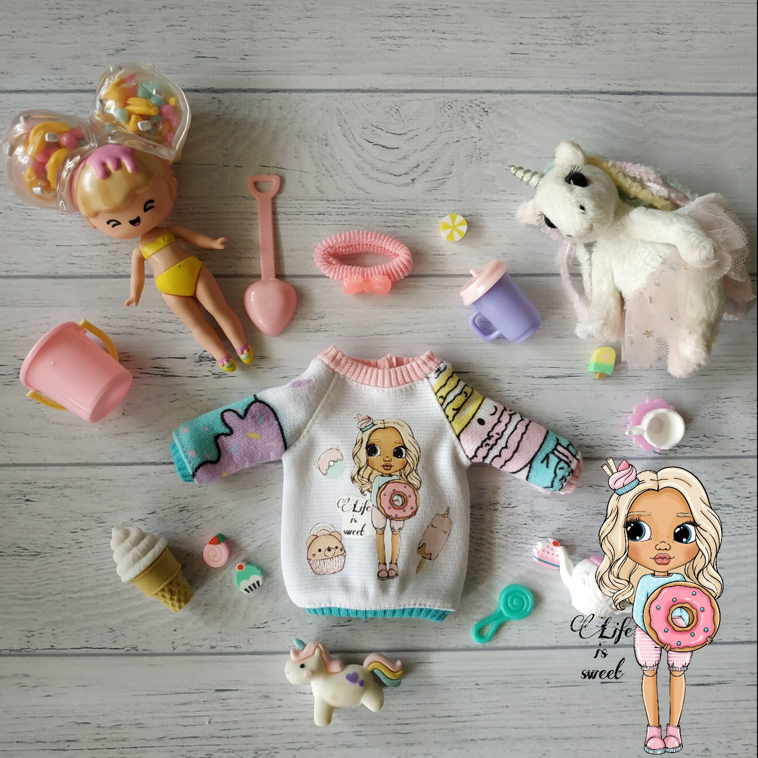 Printable Digital Download PNG Blythe Doll Image Fabric Iron on Decal ...