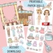 Printable Paper Doll Summer Blythe With Clothes - Digital PDF, Girly Busy Book Activity, Dress ...