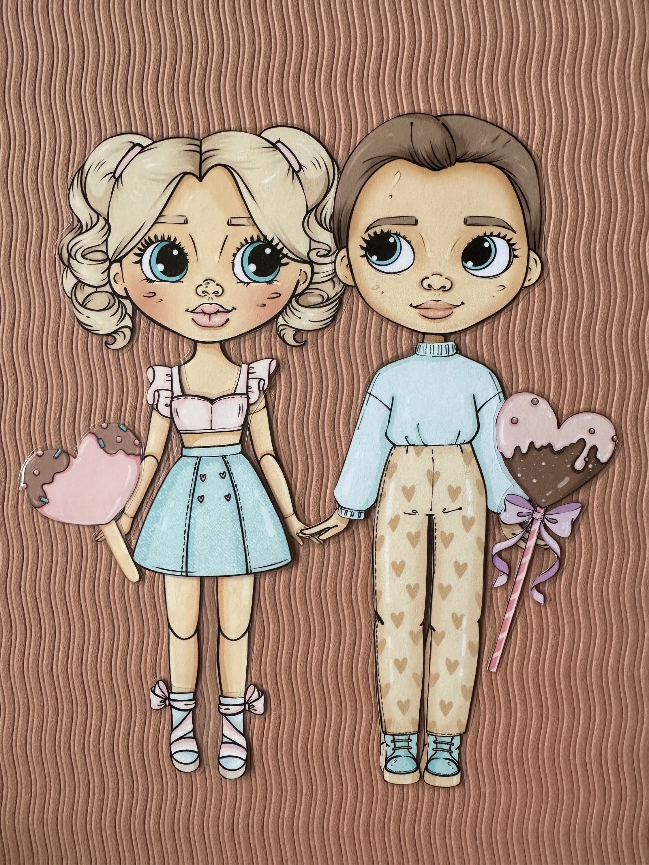 Printable Paper Doll Blythe Valentine Day With Clothes - Digital PDF ...
