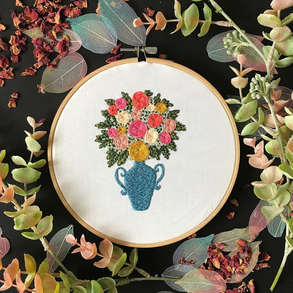 Modern Embroidery - Etsy
