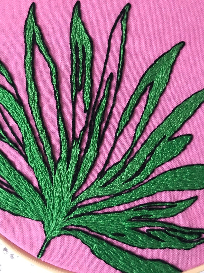 Botanical Embroidery Kit, Needlecraft Kit, Embroidery Pattern ...