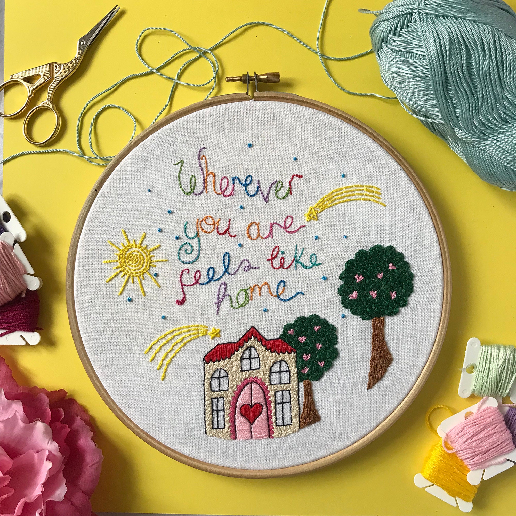 Home Embroidery Pattern PDF Needlecraft Pattern Embroidery - Etsy