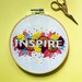 Inspire Embroidery Kit Needlecraft Pattern Embroidery - Etsy
