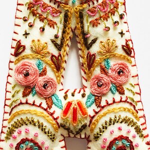 Embroidered Felt Alphabet Ornaments Pdf, Beginners Embroidery ...