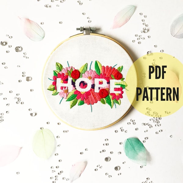 Embroidery Pattern Pdf - Etsy