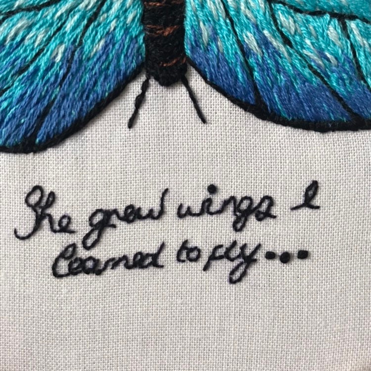 Butterfly Embroidery Pattern PDF needlecraft pattern | Etsy